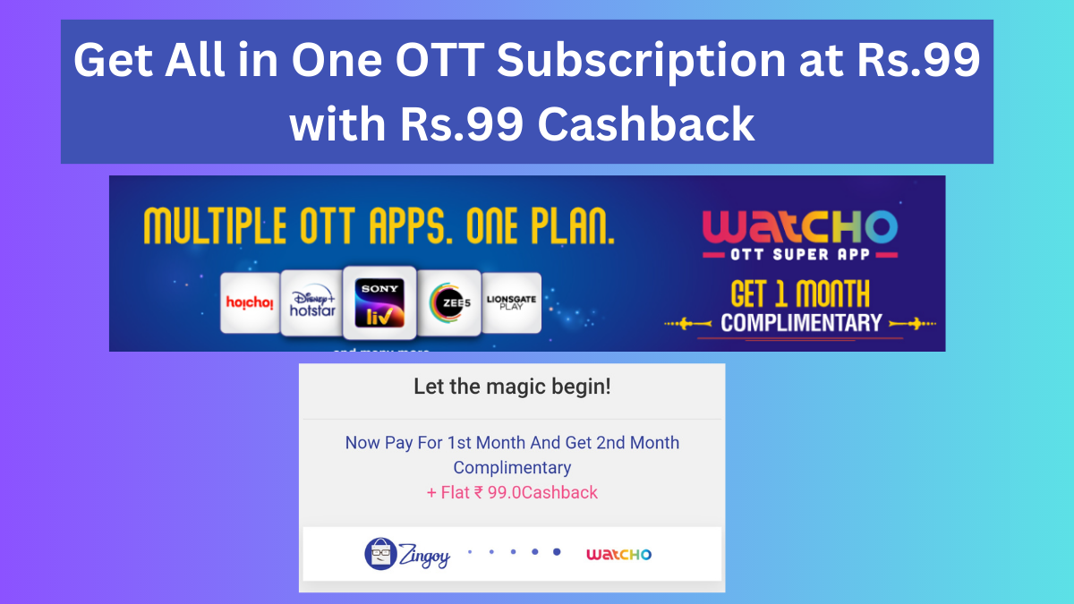 Get All in One OTT Subscription Free for 2 Months in 2024! | Zingoy Blog